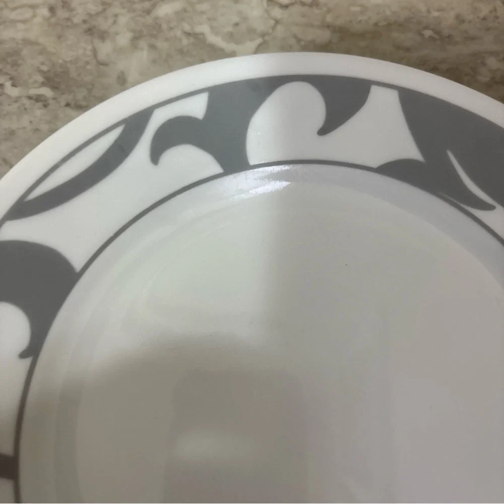 Corelle by Corning | Dining | Corning Corelle Muse Grey Luncheon Plate ...